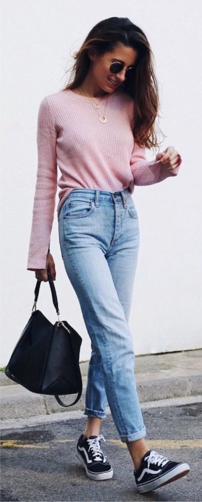 Mom jeans no inverno: 10 produções para você se inspirar - Guita Moda