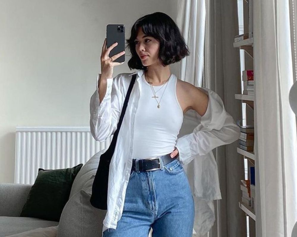 Básica E Cool Usando Branco 13 Inspirações Guita Moda
